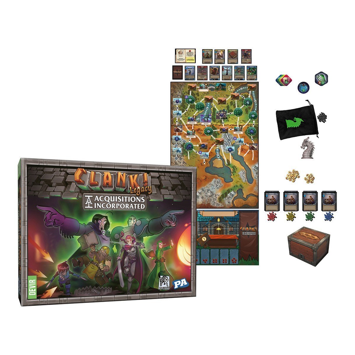 Comprar Clank! Legacy Acquisitions Incorporated - Juego de mesa - Mono ...