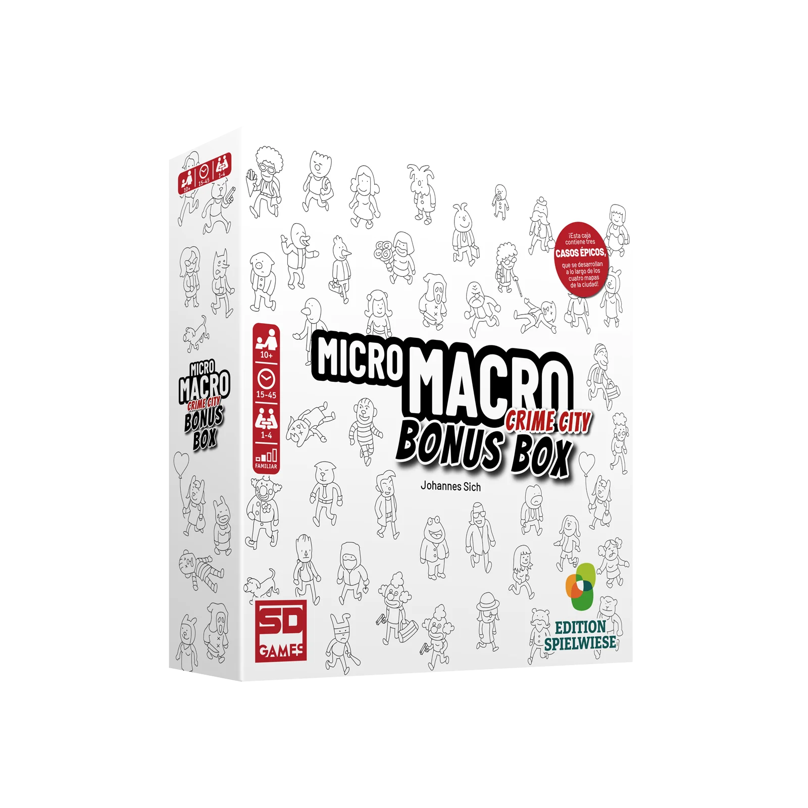 Comprar MicroMacro Bonus Box - Juego de mesa - Mono de Juegos